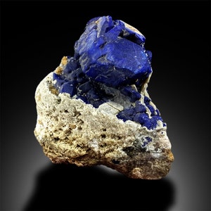 Blue Lazurite Specimen With Pyrite From Badakhshan Afghanistan ...