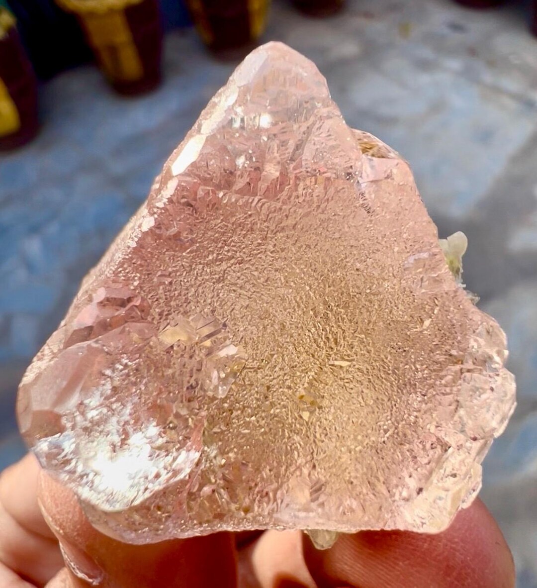 Pink Fluorite Crysal With Mica From Pakistan, 63 Gram - Etsy