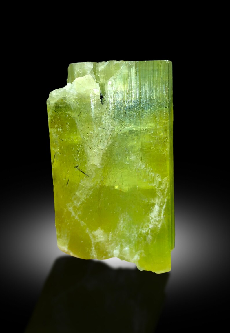 Natural Yellow Color Heliodor Var Beryl Crystal, Raw Mineral, Heliodor ...