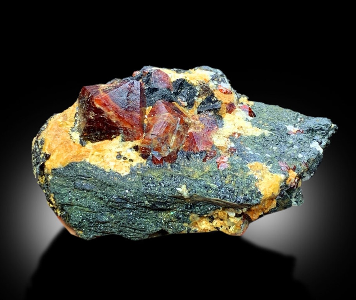 Red Zircon Specimen Red Zircon Crystals Ziron Stone Red - Etsy