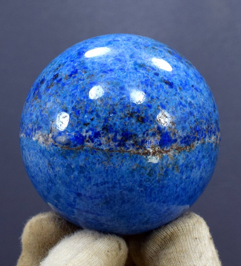 Sodalite Sphere Natural Sodalite Ball Sodalite With Pyrite - Etsy