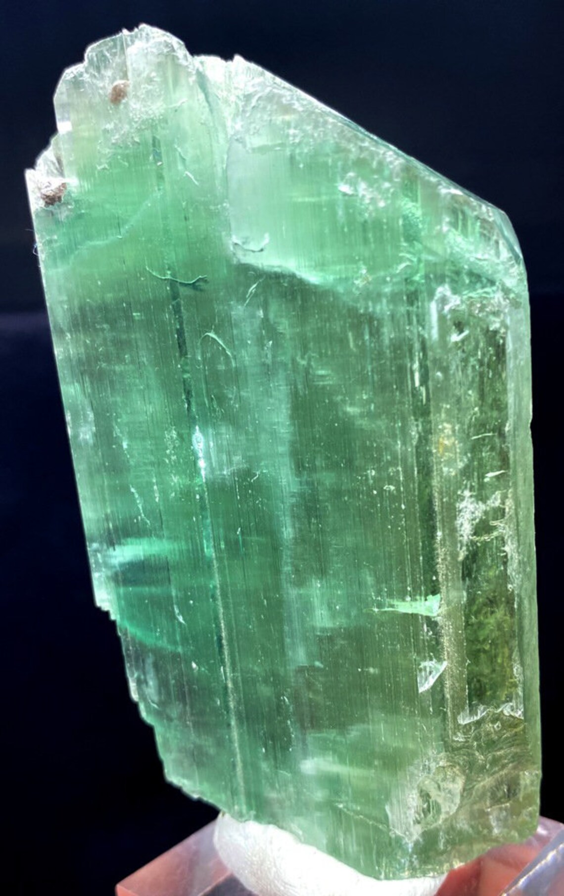 Green Kunzite Crystal Hiddenite Crystal 200 Gram - Etsy Australia