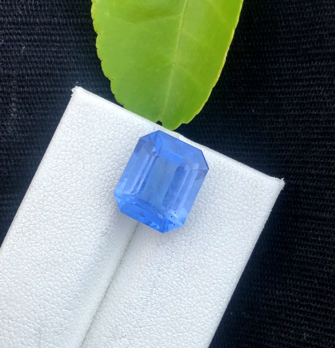 Santa Maria Aquamarine Gemstone: Octagon Cut Blue Jewelry Stone, 6.95 ...