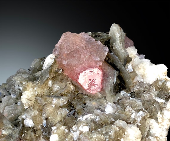 Pink Fluorite Rock