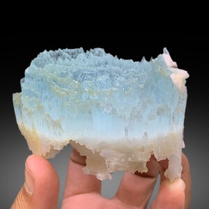 Bicolor Beryl, Aquamorganite Crystal, Morganite Var Aquamarine With ...
