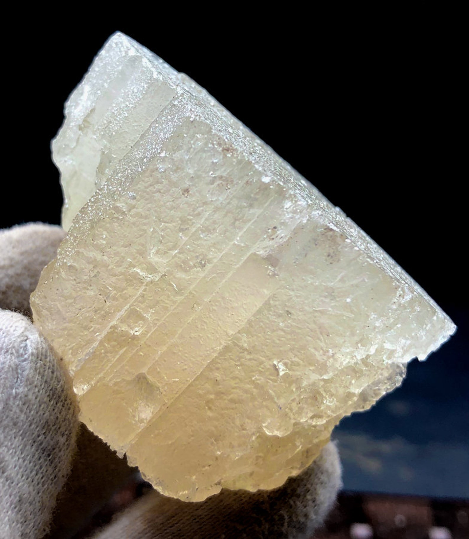 Natural Yellow Heliodor Crystal From Pakistan 137 g | Etsy