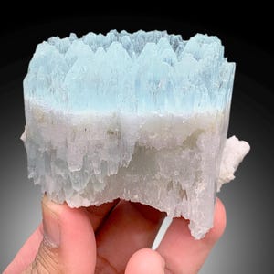 Bicolor Beryl, Aquamorganite Crystal, Morganite Var Aquamarine With ...