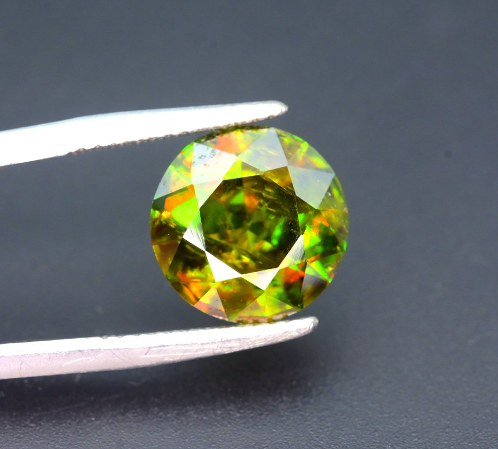 Sphene Gemstone Sphene Cut Stone Fire Sphene Titanite - Etsy