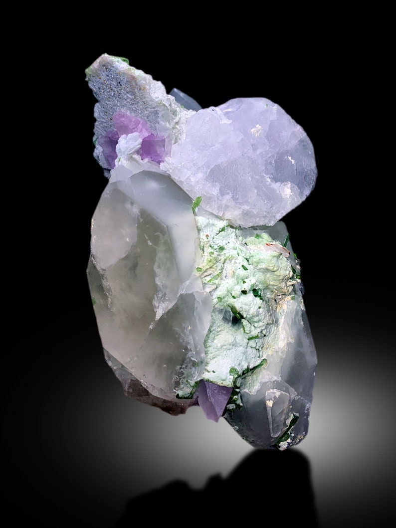Pollucite With Kunzite Green Tourmalines Quartz and Albite Combine ...