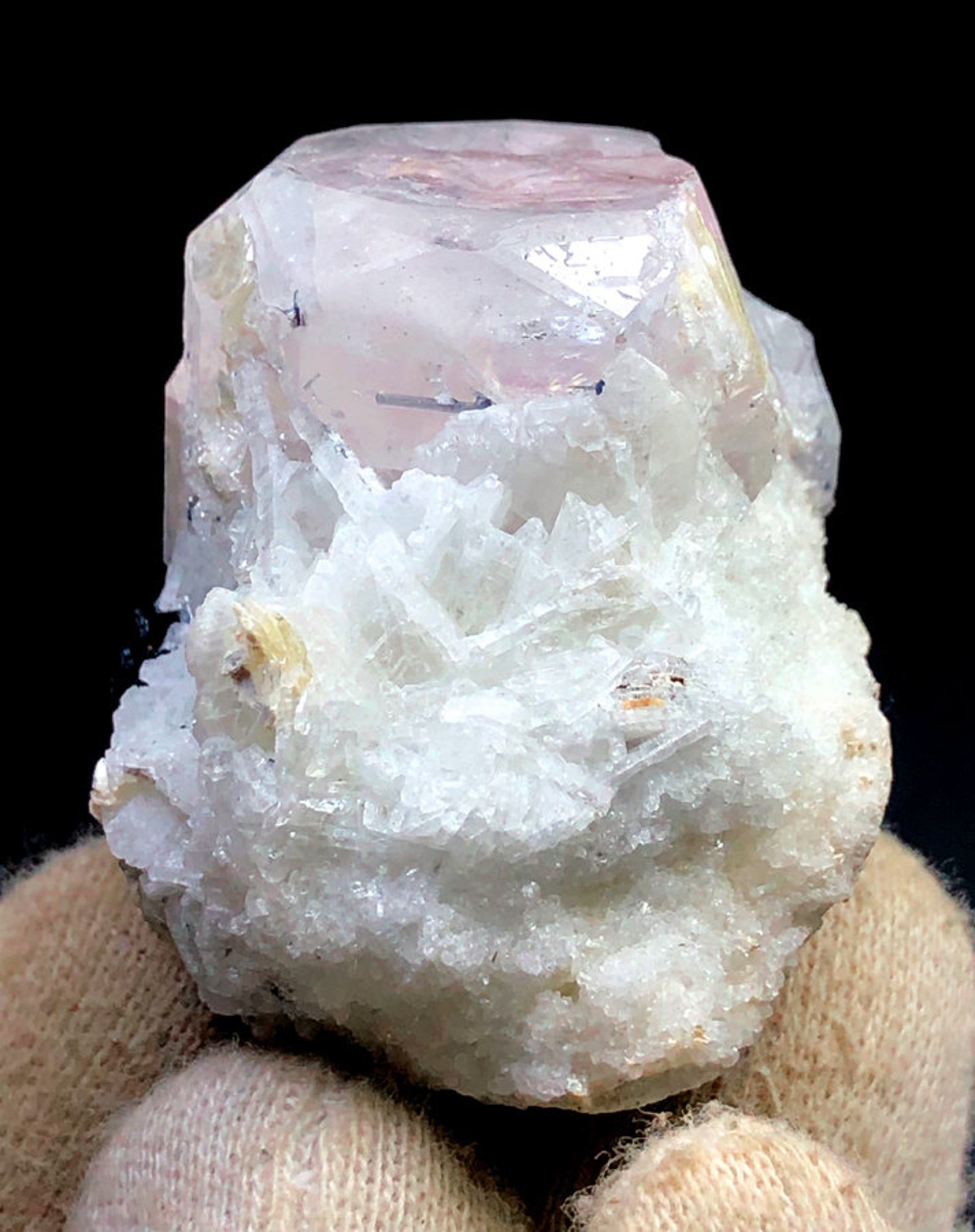 Natural Pink Morganite Crystal From Dara E Peach Afghanistan - 47 Gram ...