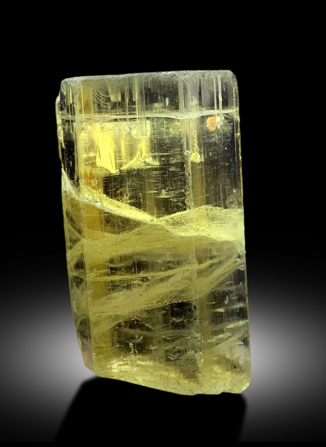 Transparent Yellow Color Heliodor Beryl Crystal Raw Mineral - Etsy