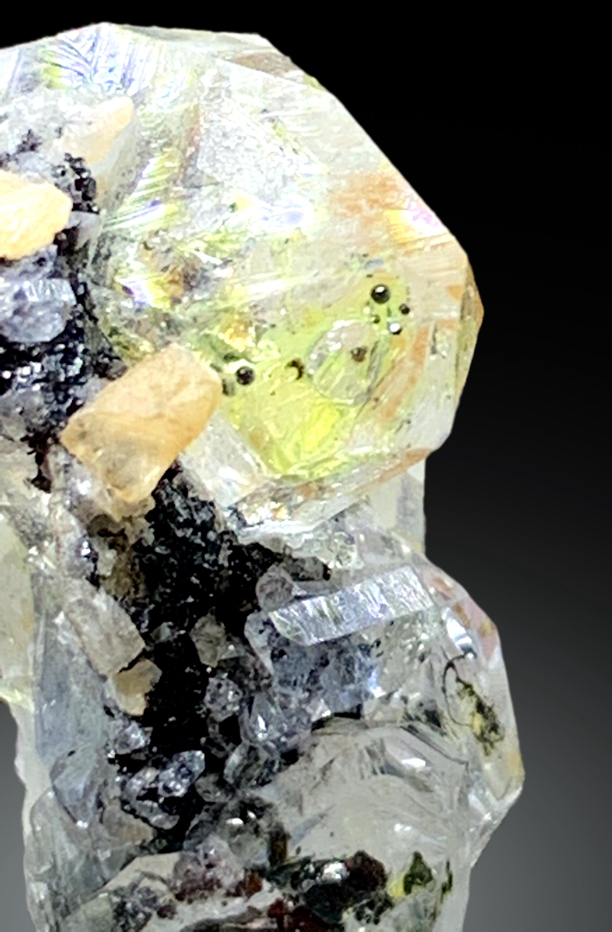 Fluorescent Petroleum Quartz Crystals, Rare Quartz, Quartz Specimen ...