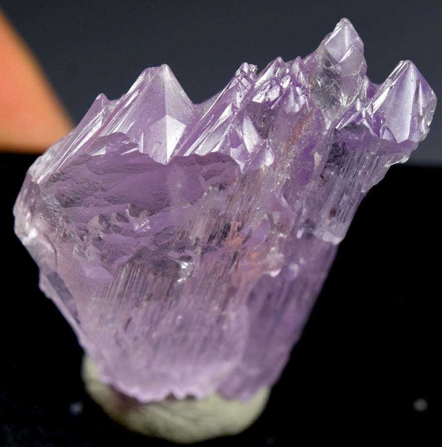 Spodumene Var Kunzite Crystal with Complex Mountain Shape | Etsy