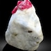 Red Ruby Specimen, Pigeon Blood Ruby Crystal, Jegdalek Ruby, Ruby Specimen, Ruby Stone, Ruby for ...