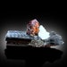 Red Garnet on Schorl, Mica and Feldspar From Skardu Pakistan - 35 Gram ...