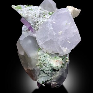 Pollucite With Kunzite Green Tourmalines Quartz and Albite Combine ...