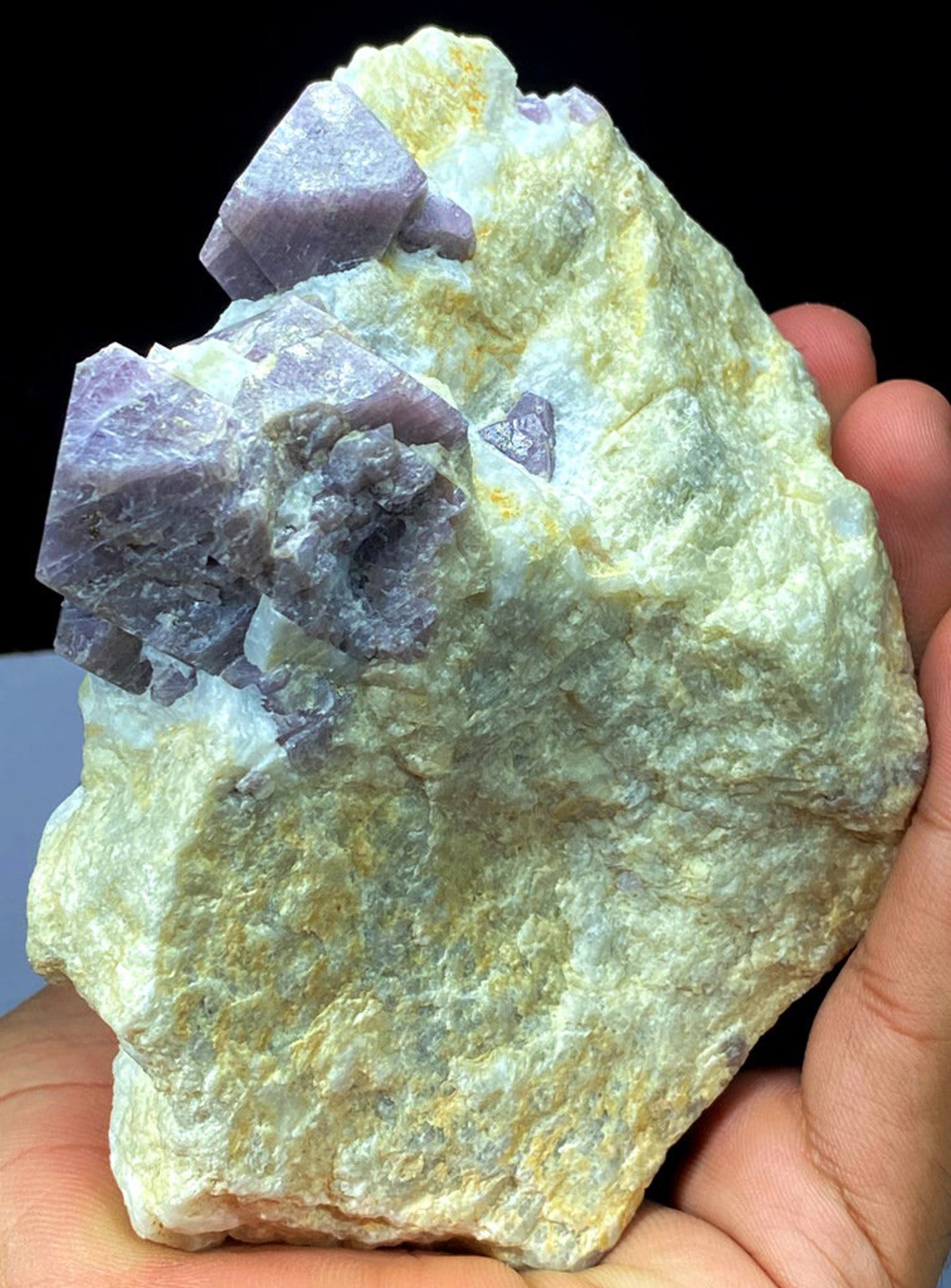 Spinel Specimen Purple Spinel on Matrix From Hunza Pakistan | Etsy