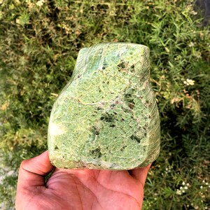 Green Grossular Polished Tumble, Polished Stone, Home Decore ...