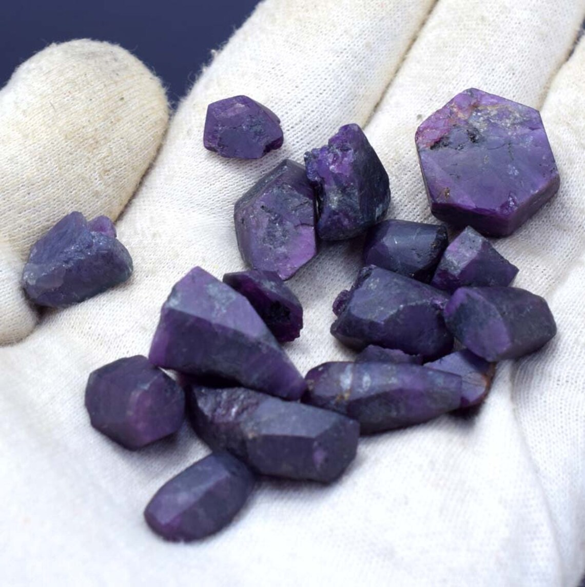 Rough Corundum Pink Sapphire Ruby From Kashmir Pakistan - 79 Gram - Etsy