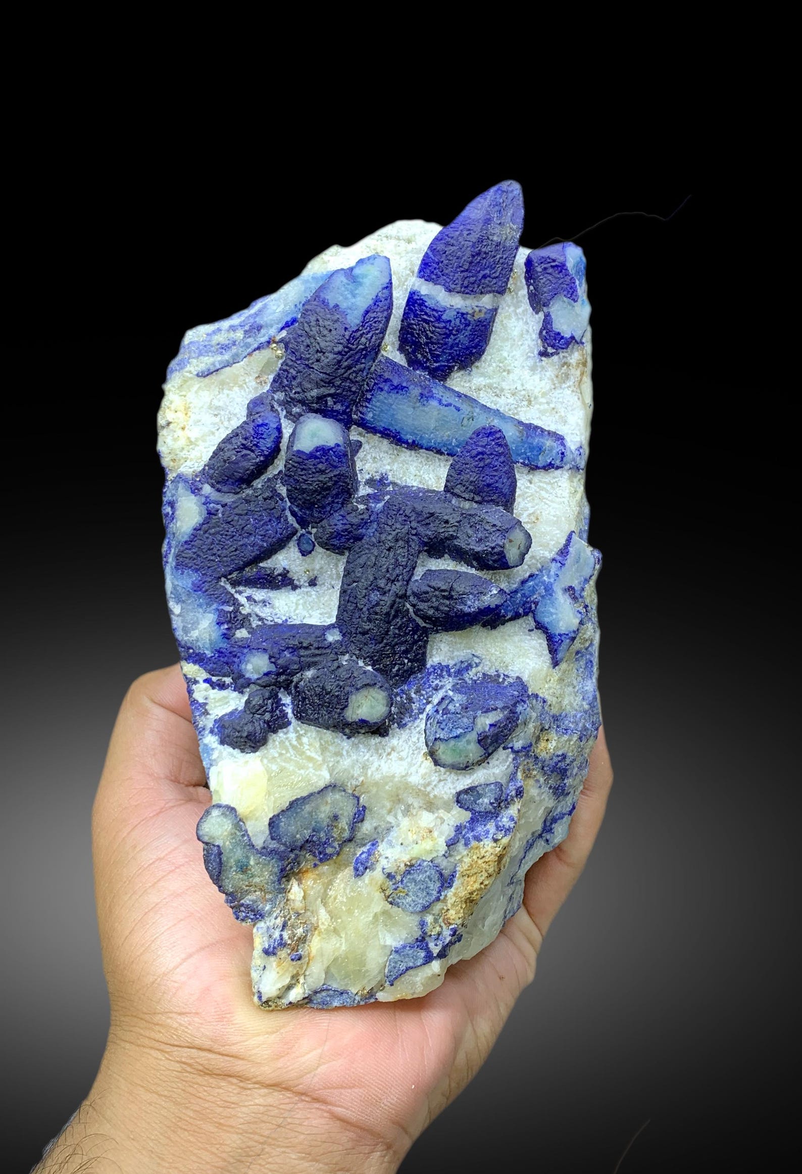Rare Fluorescent Afghanite Crystals on Matrix From Afghanistan, 2065 ...