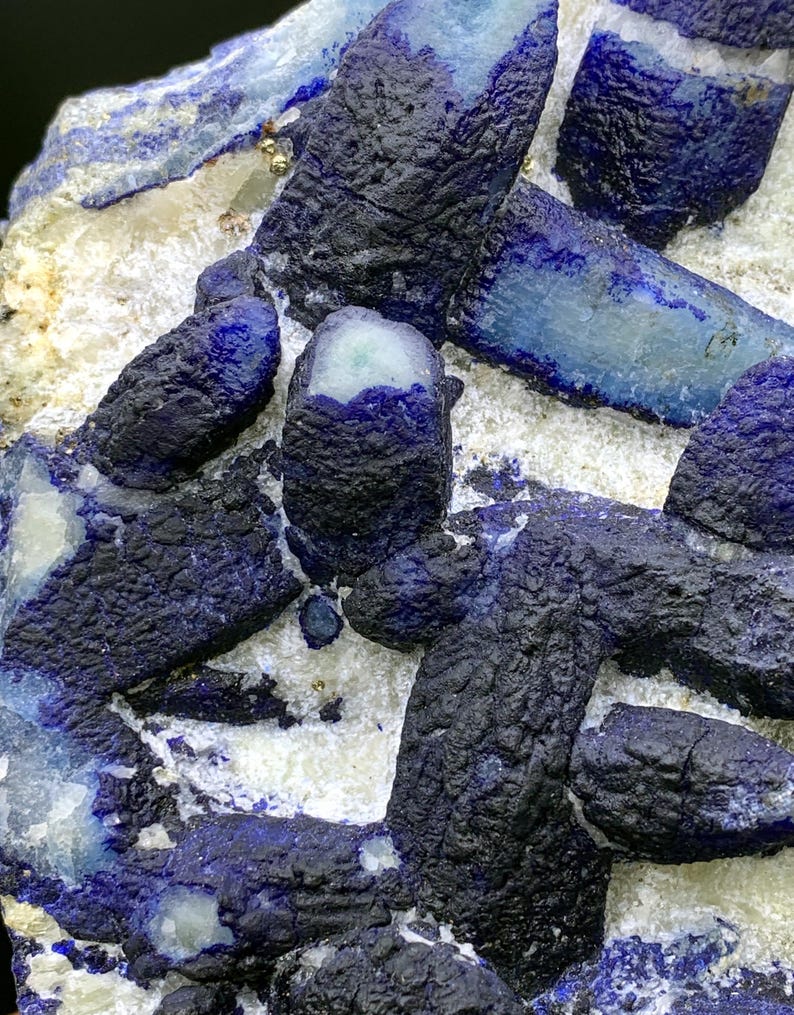 Rare Fluorescent Afghanite Crystals on Matrix From Afghanistan, 2065 ...
