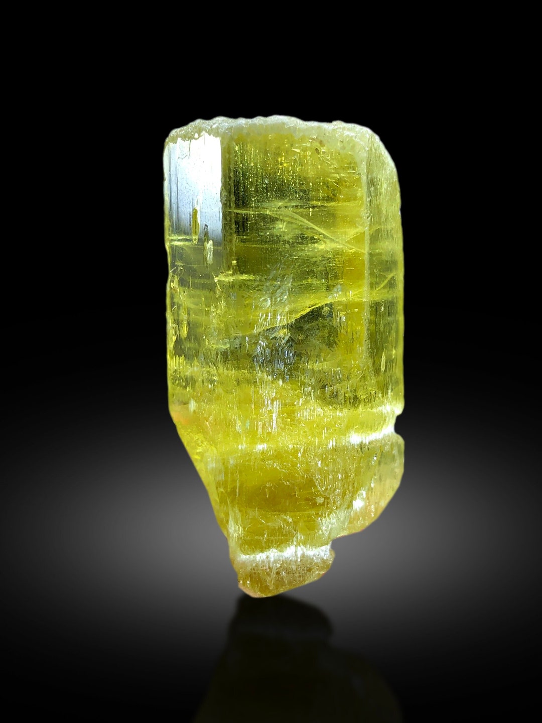 Natural Yellow Color Heliodor, Beryl Crystal, Raw Mineral, Crystal ...