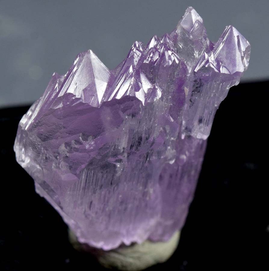 Spodumene Var Kunzite Crystal with Complex Mountain Shape | Etsy