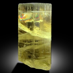 Transparent Yellow Color Heliodor Beryl Crystal Raw Mineral - Etsy