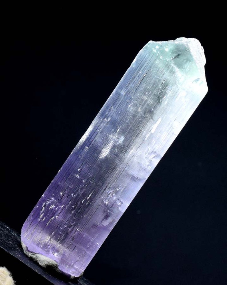 Natural Kunzite Crystal Bicolor Kunzite Natural Stone From | Etsy