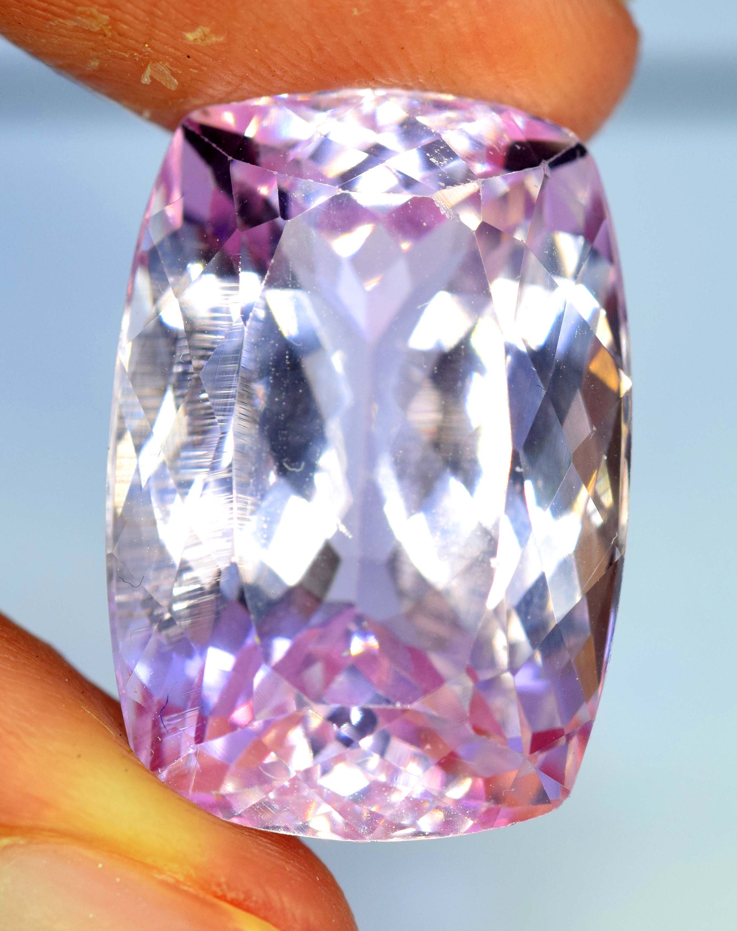 Kunzite Top Quality Oval Shape Deep Pink Color Kunzite - Etsy