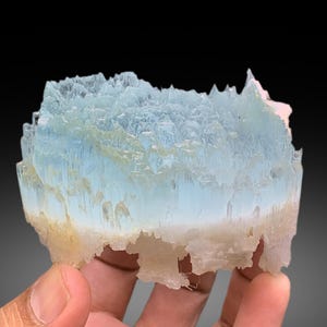 Bicolor Beryl, Aquamorganite Crystal, Morganite Var Aquamarine With ...