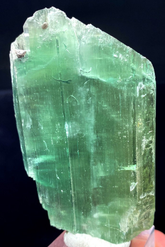 Green Kunzite Crystal Hiddenite Crystal 200 Gram - Etsy