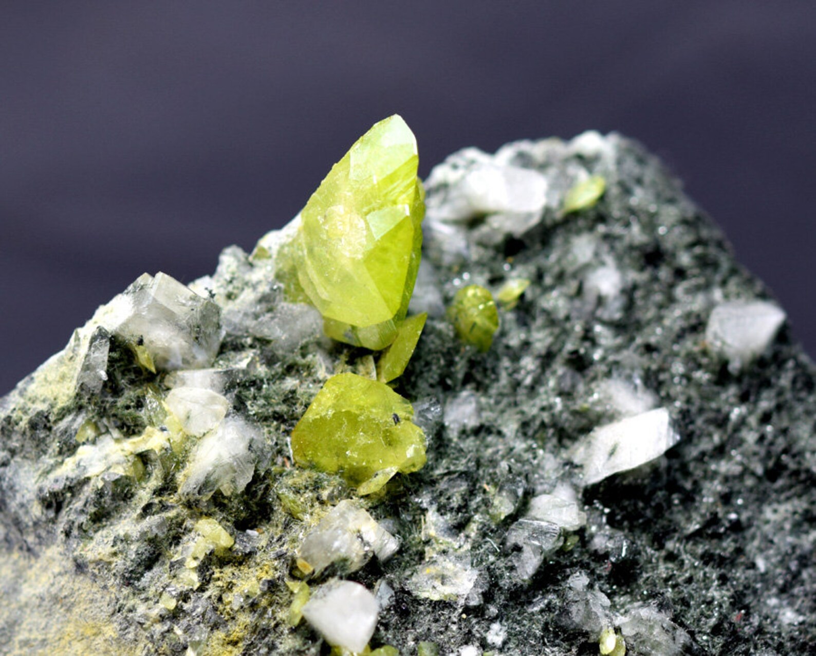 Espécimen de esfeno Titanite Sphene Crystal on Matrix de | Etsy