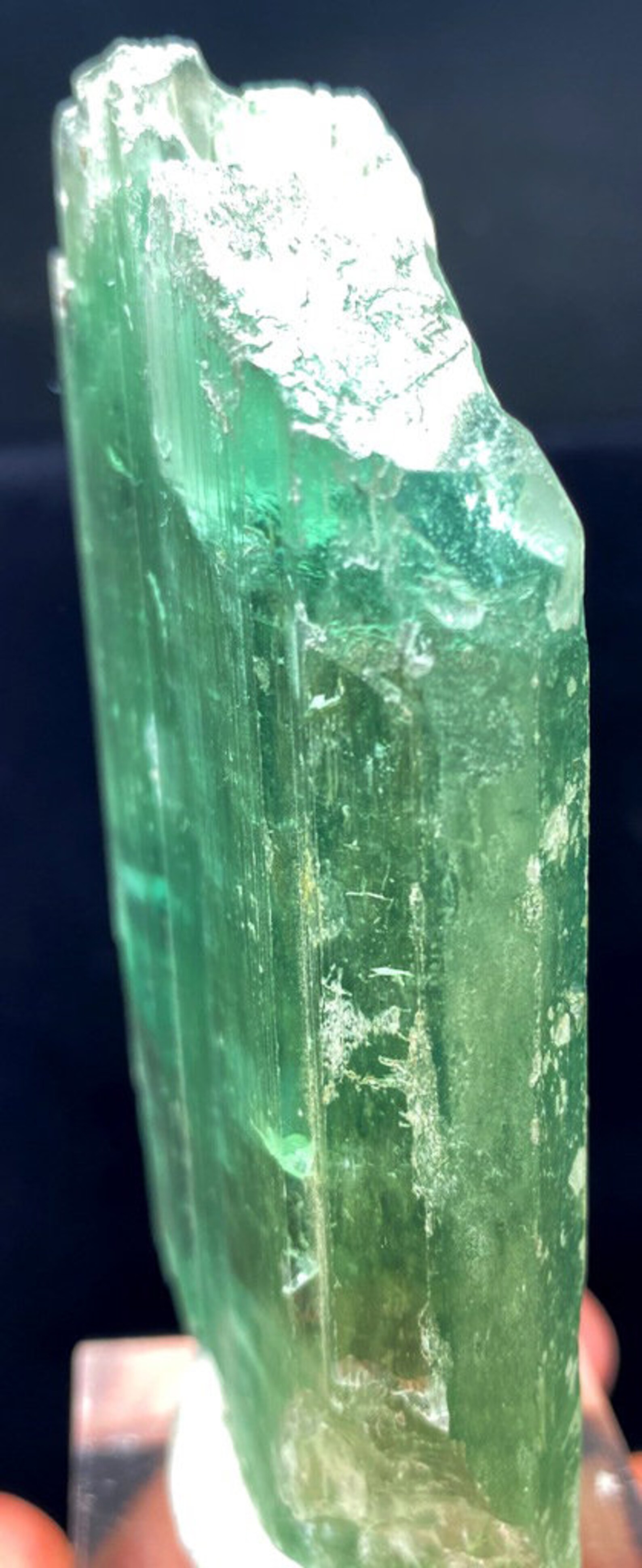 Green Kunzite Crystal Hiddenite Crystal 200 Gram - Etsy