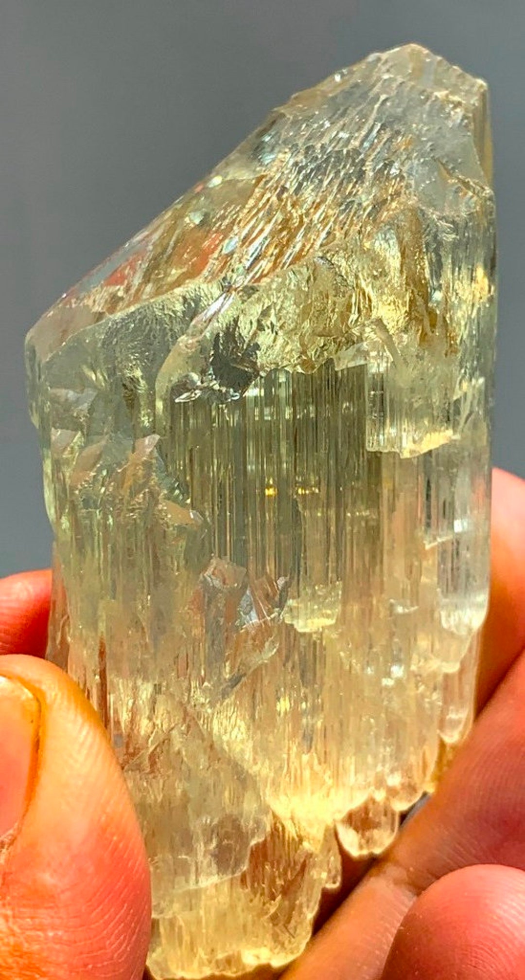 Spodumene Kunzite Natural Crystal With Mountain Shape Terminatins - 80 ...