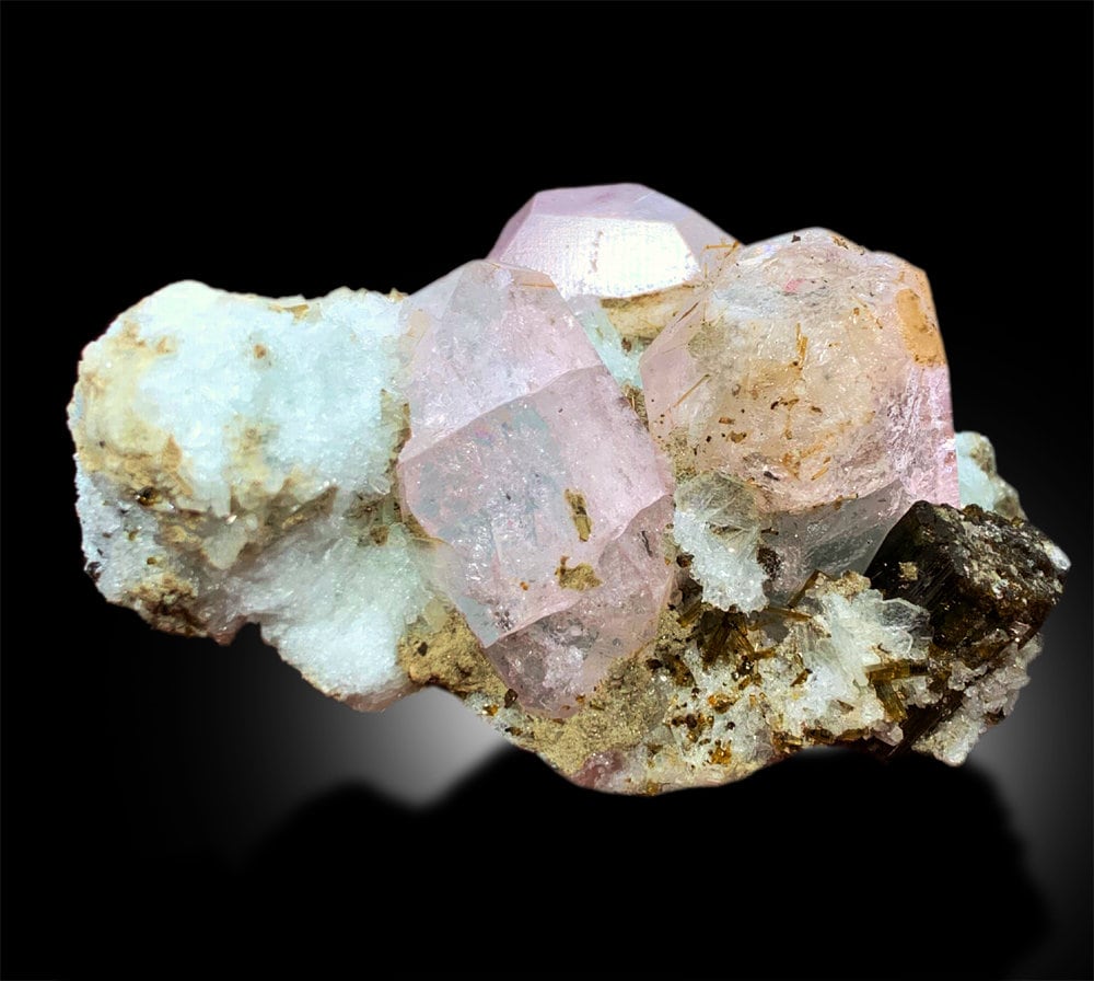 Pink Morganite Specimen Morganite Crystals With Green - Etsy