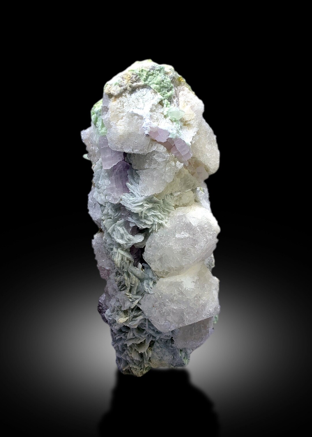 Natural Pollucite With Kunzites and Cleavelandite Albite, Pollucite ...