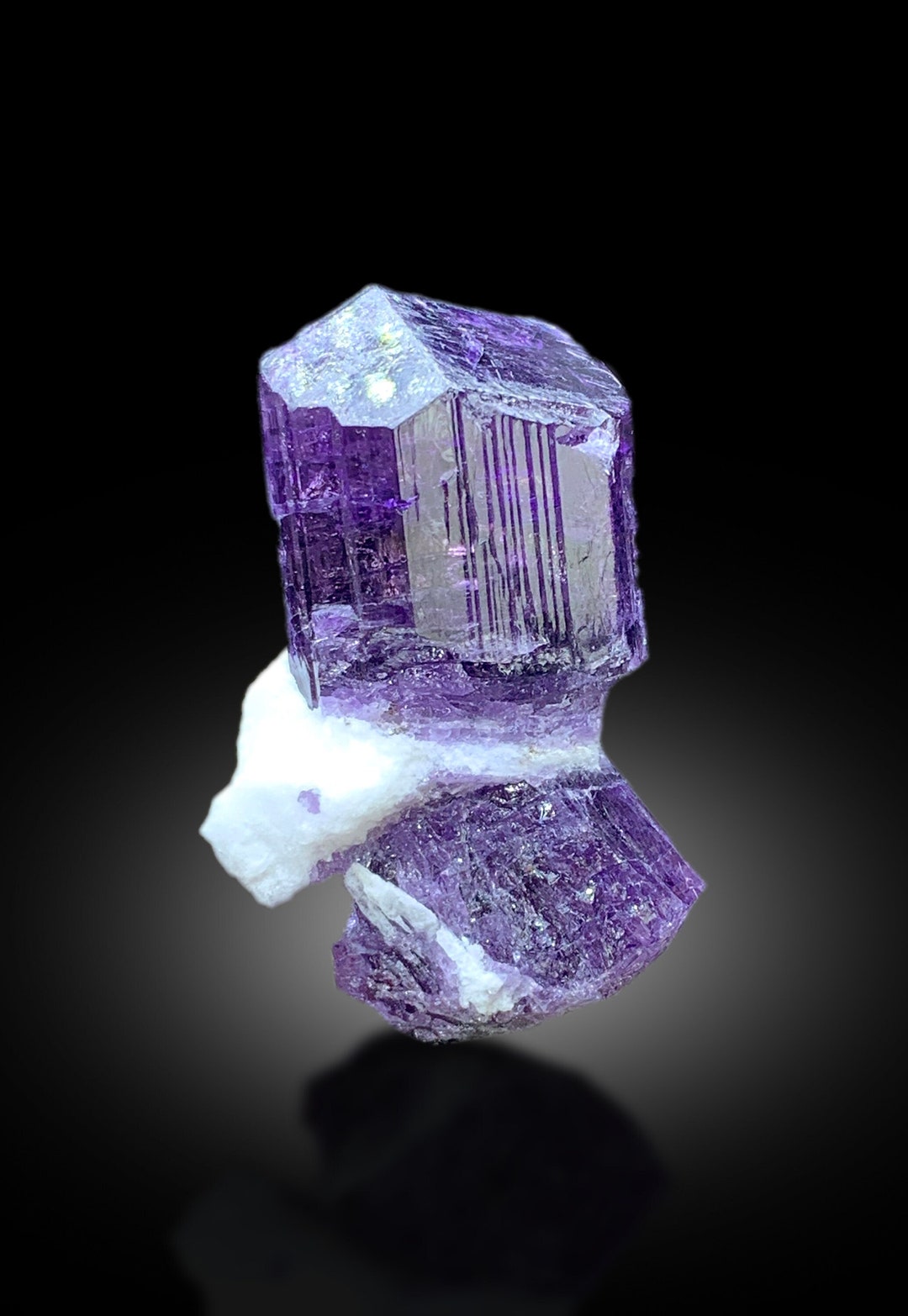 Rich Purple Color Scapolite Specimen, Scapolite Crystal, Raw Mineral ...