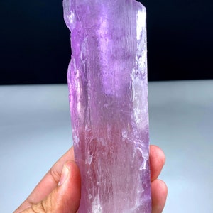 Natural Pink Color Kunzite Crystal, Raw Kunzite Stone, Crystal Sepcimen ...