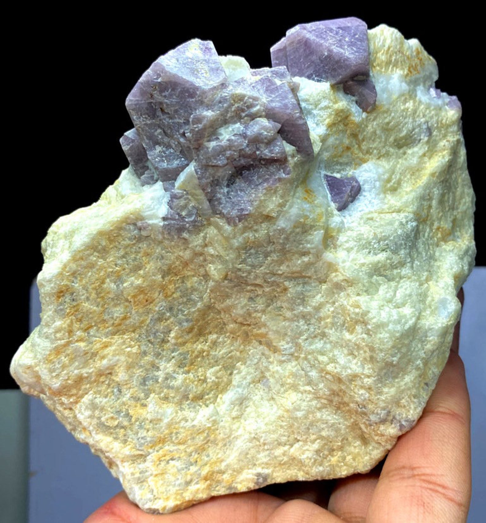 Spinel Specimen Purple Spinel on Matrix From Hunza Pakistan - Etsy