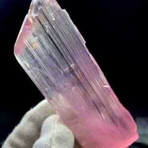 Natural Pink Kunzite Crystal, Kunzite Gemstone, Terminated Kunzite ...