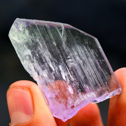 Natural Bi Color Kunzite Crystal From Afghanistan 52 Gram - Etsy