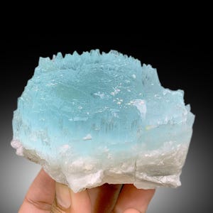 Bicolor Beryl, Aquamorganite Crystal, Morganite Var Aquamarine With ...