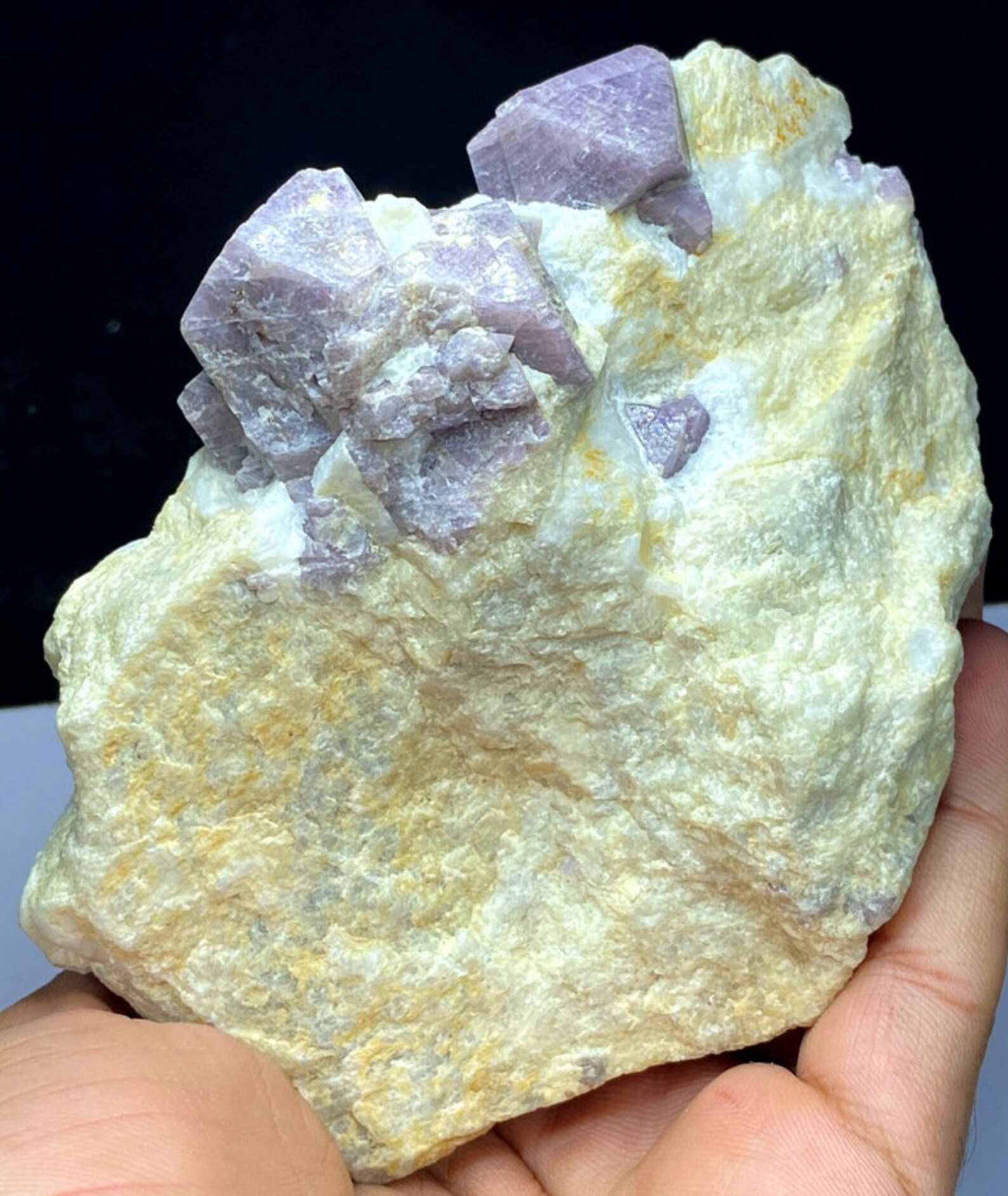 Spinel Specimen Purple Spinel on Matrix From Hunza Pakistan | Etsy