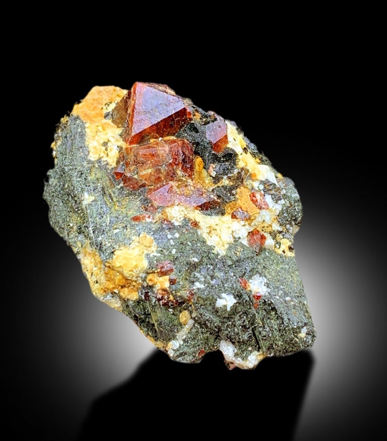 Red Zircon Specimen Red Zircon Crystals Ziron Stone Red - Etsy