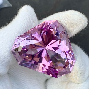 Top Grade Fancy Cut Purple Color Amethyst Gemstone, Loose Gemstone ...