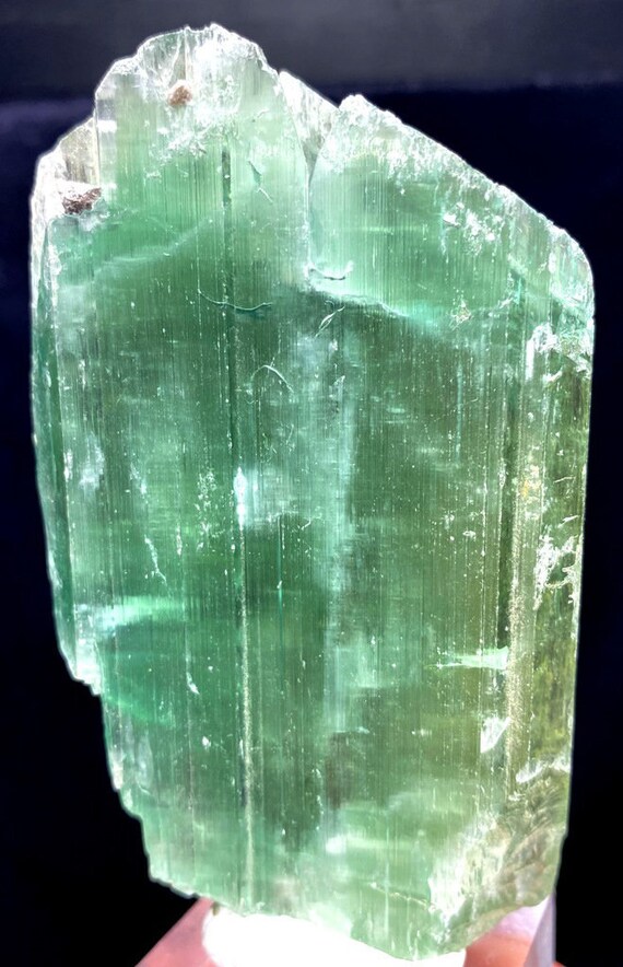 Green Kunzite Crystal Hiddenite Crystal 200 Gram | Etsy