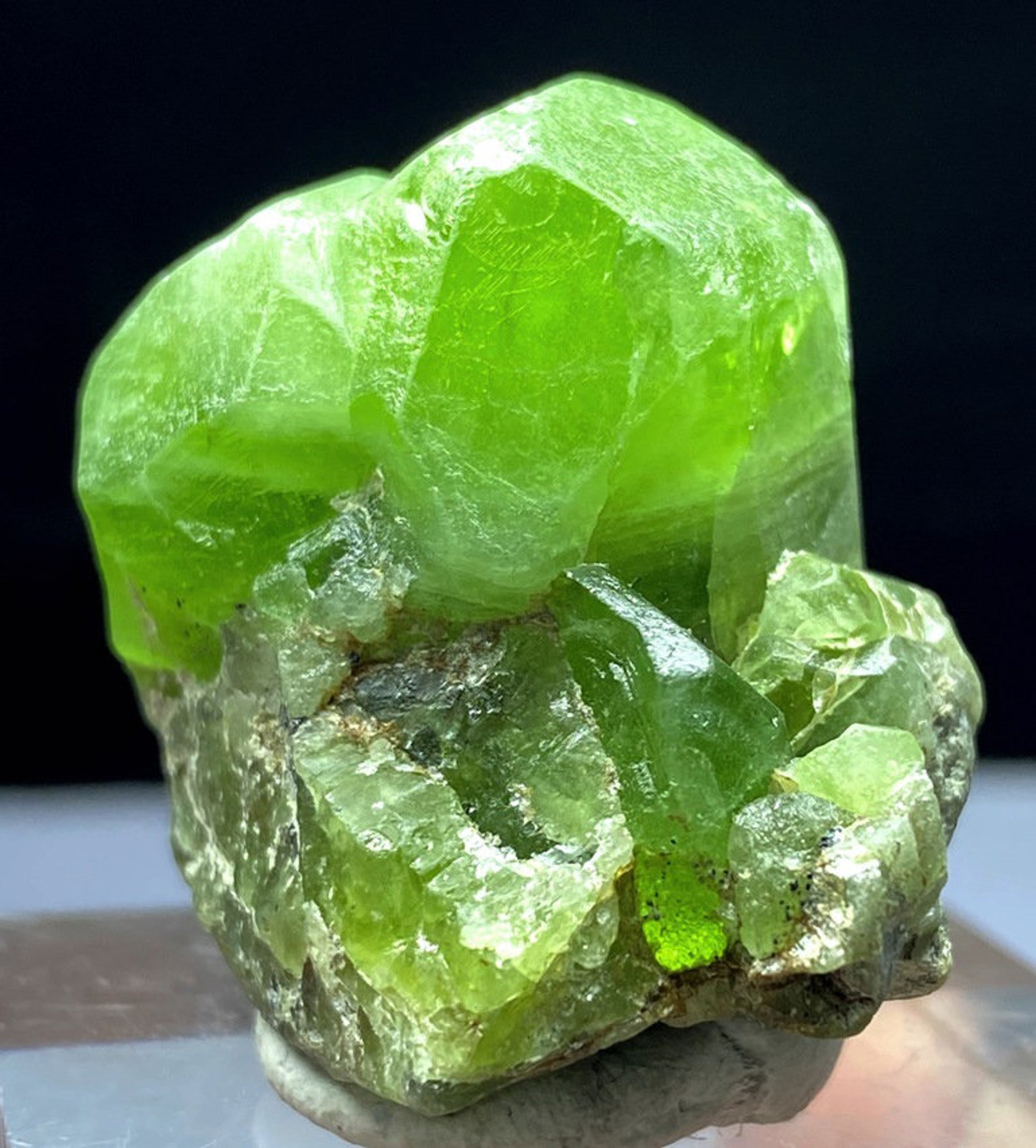 Natural Peridot Crystal Specimen From Sapat Pakistan 32 Gram | Etsy