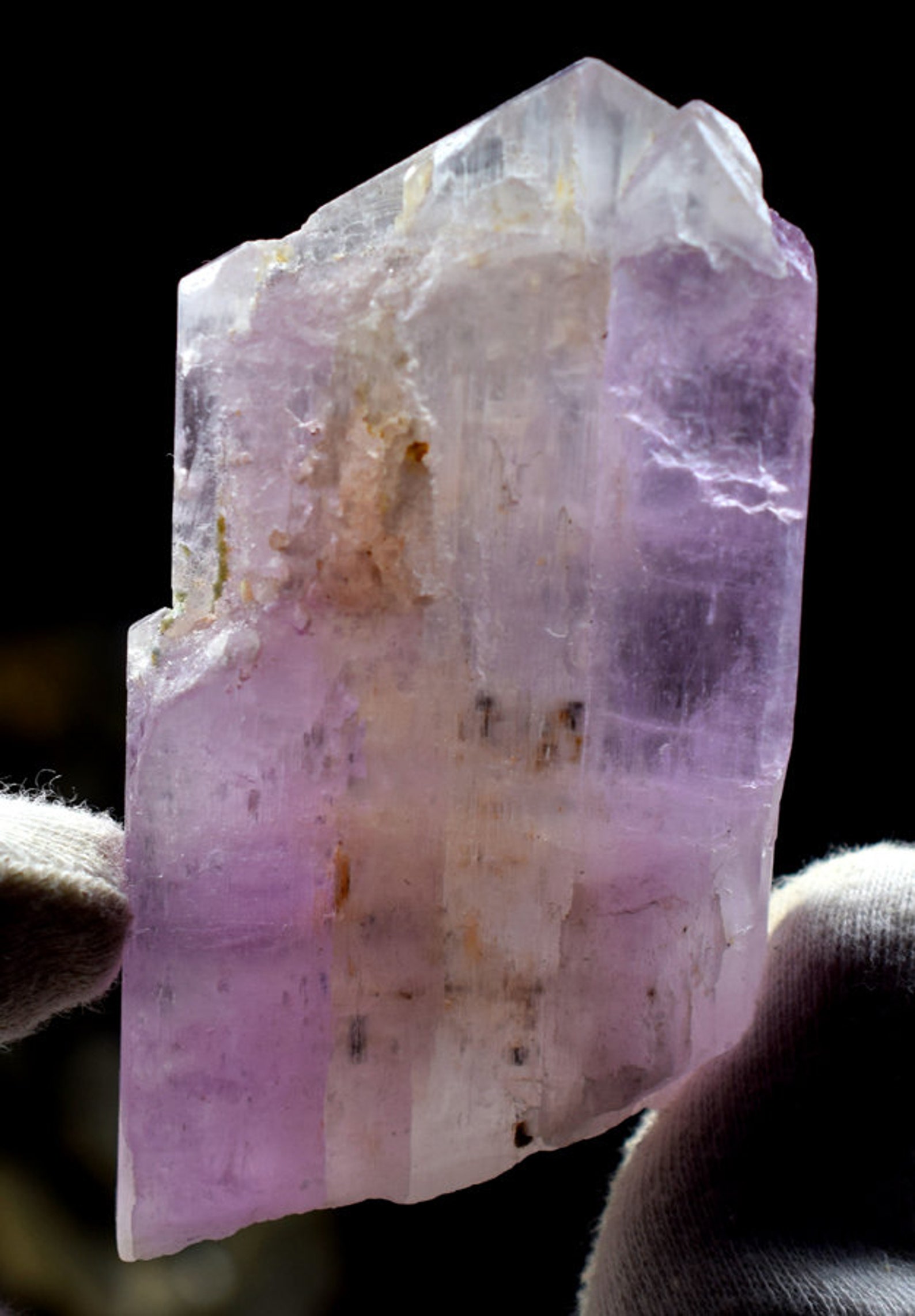 Natural Kunzite Crystal Pink Kunzite Natural Stone from | Etsy