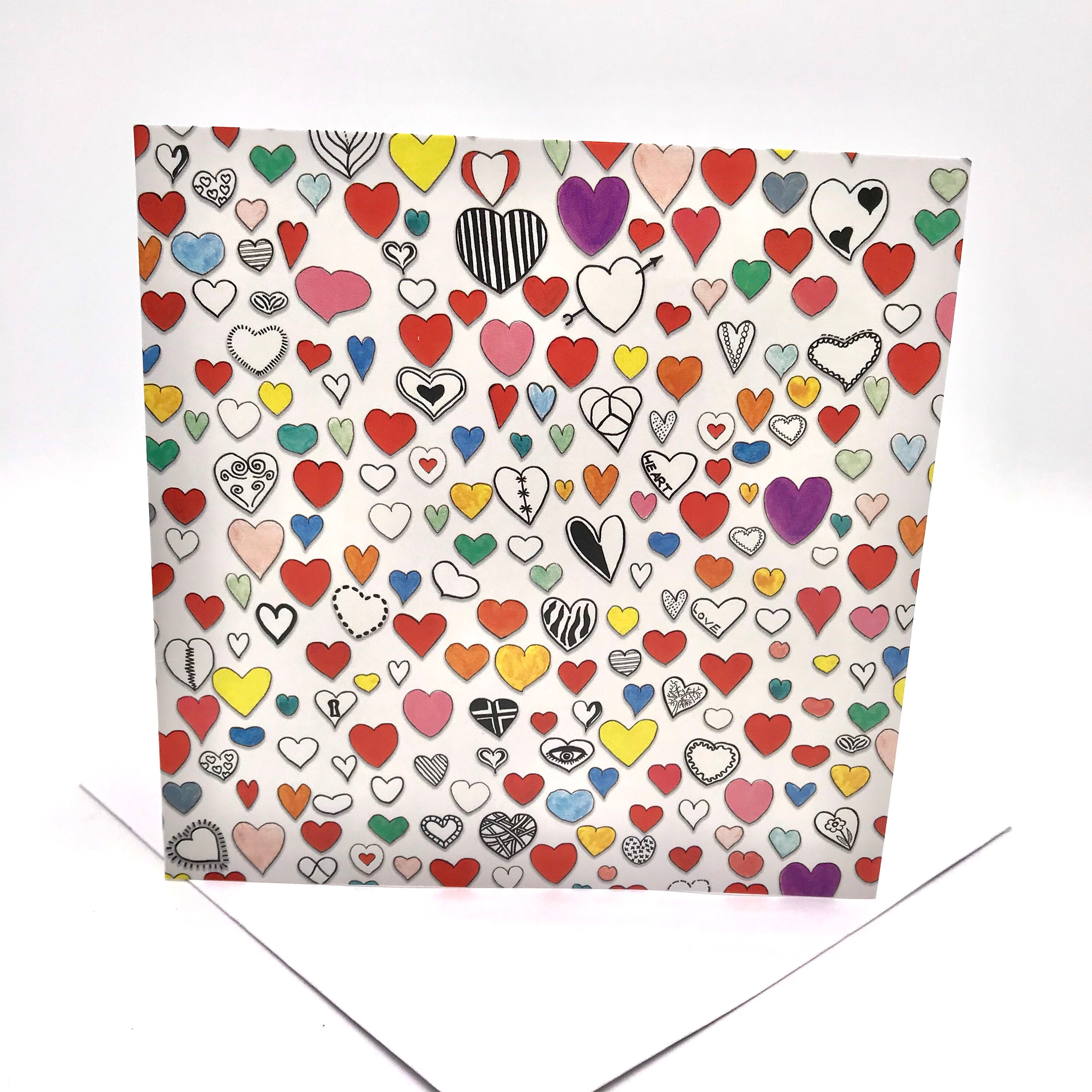 Hearts Gift 8 Piece Gift Wrap Set. Complete Set: 2 X Luxury - Etsy UK